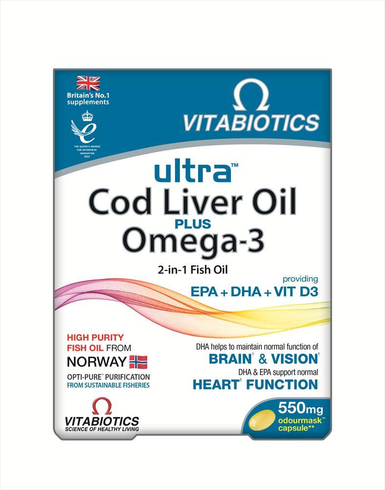 Ultra Cod Liver Oil Omega 3 Chemimart